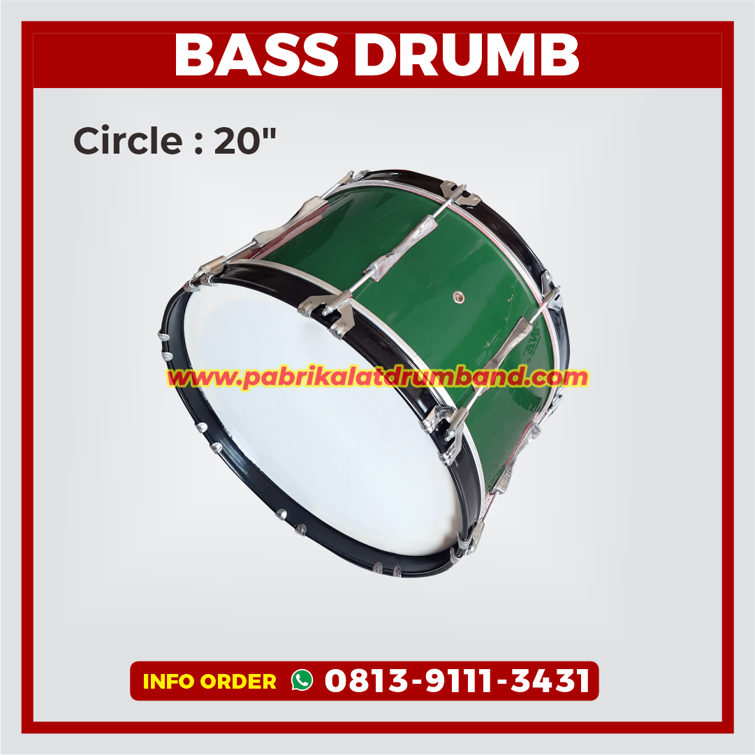 Jual Alat Bass Drumband 20inc SD: Kualitas Alat Terbaik untuk Drumband ...